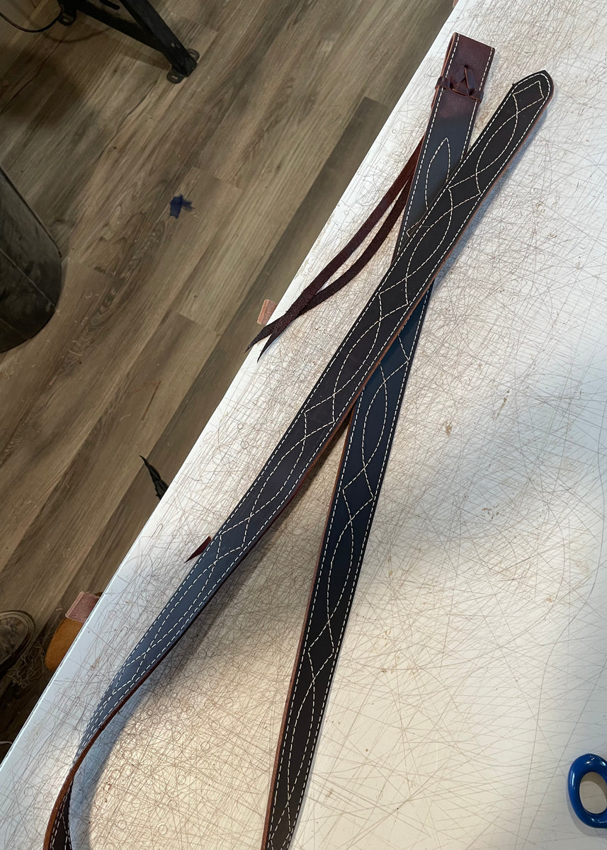 Stitched heavy latigo – Crooked Horn Leather Company